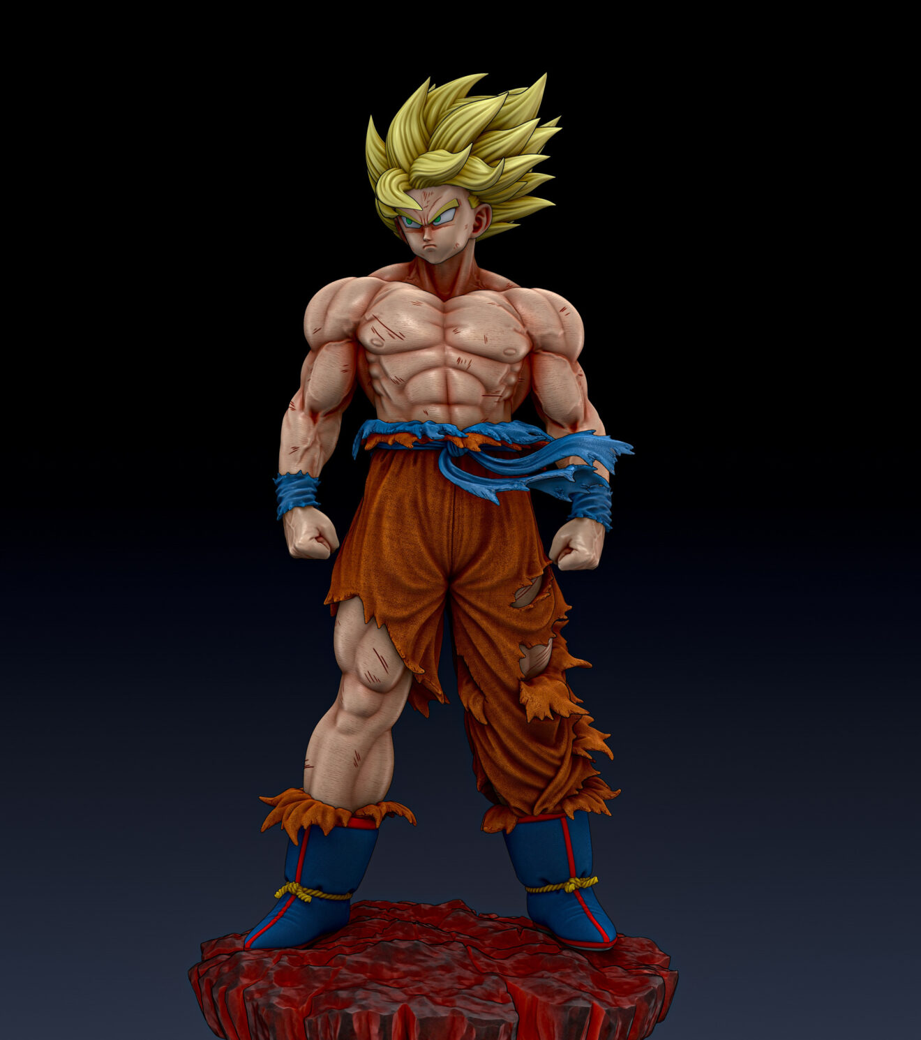 GOKU SSJ NAMEK - Open3D