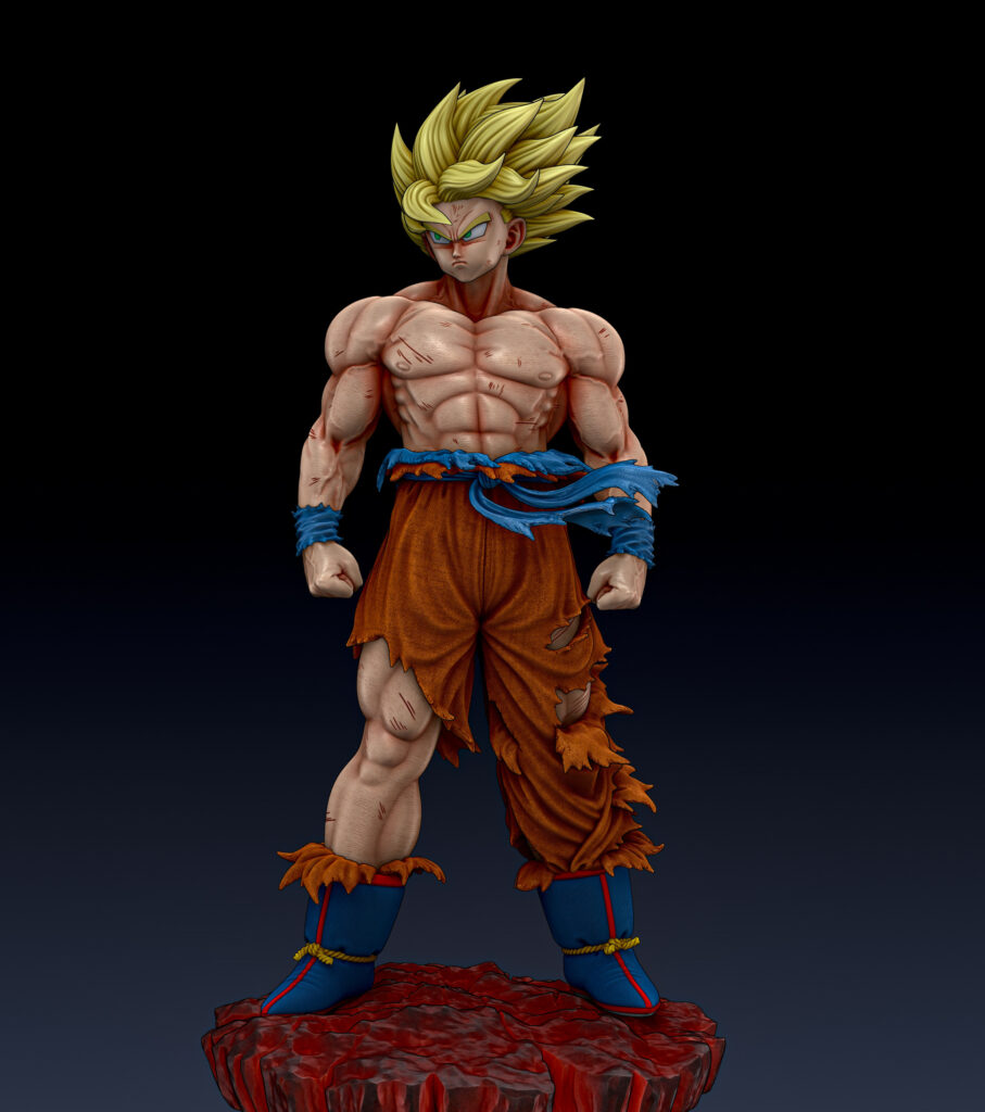 GOKU SSJ NAMEK - Open3D