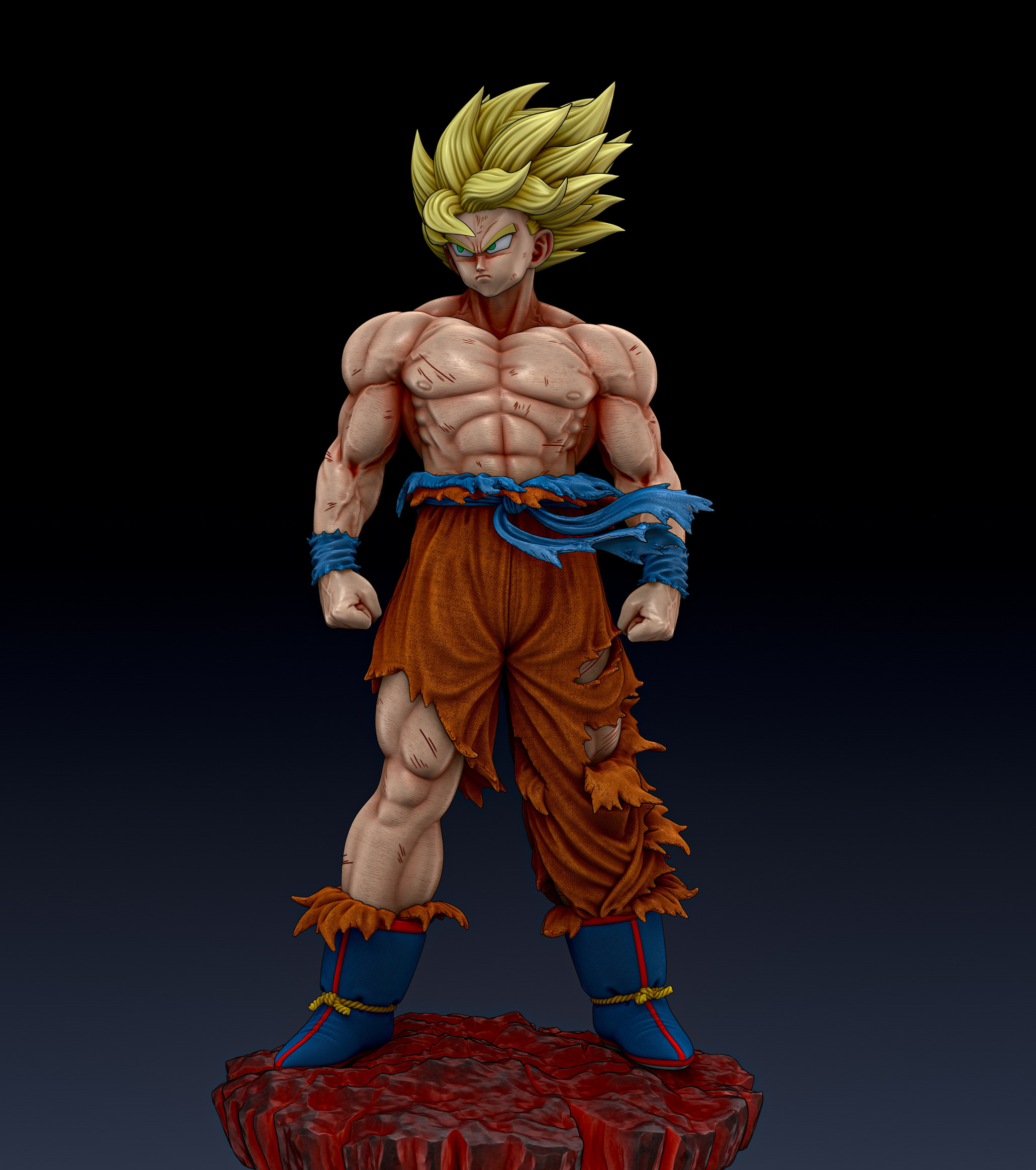 GOKU SSJ NAMEK - Open3D