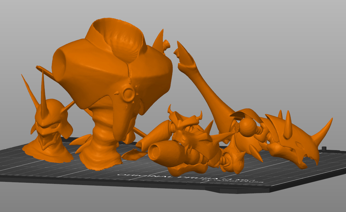 Digimon Omnimon - Open3D